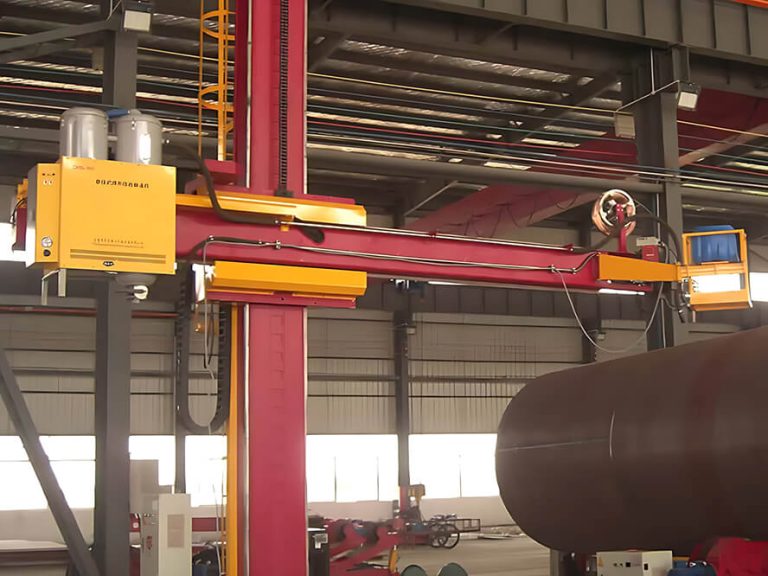 Column & Boom & Mechanical Arm used in Automated Weld Overlay equipment.